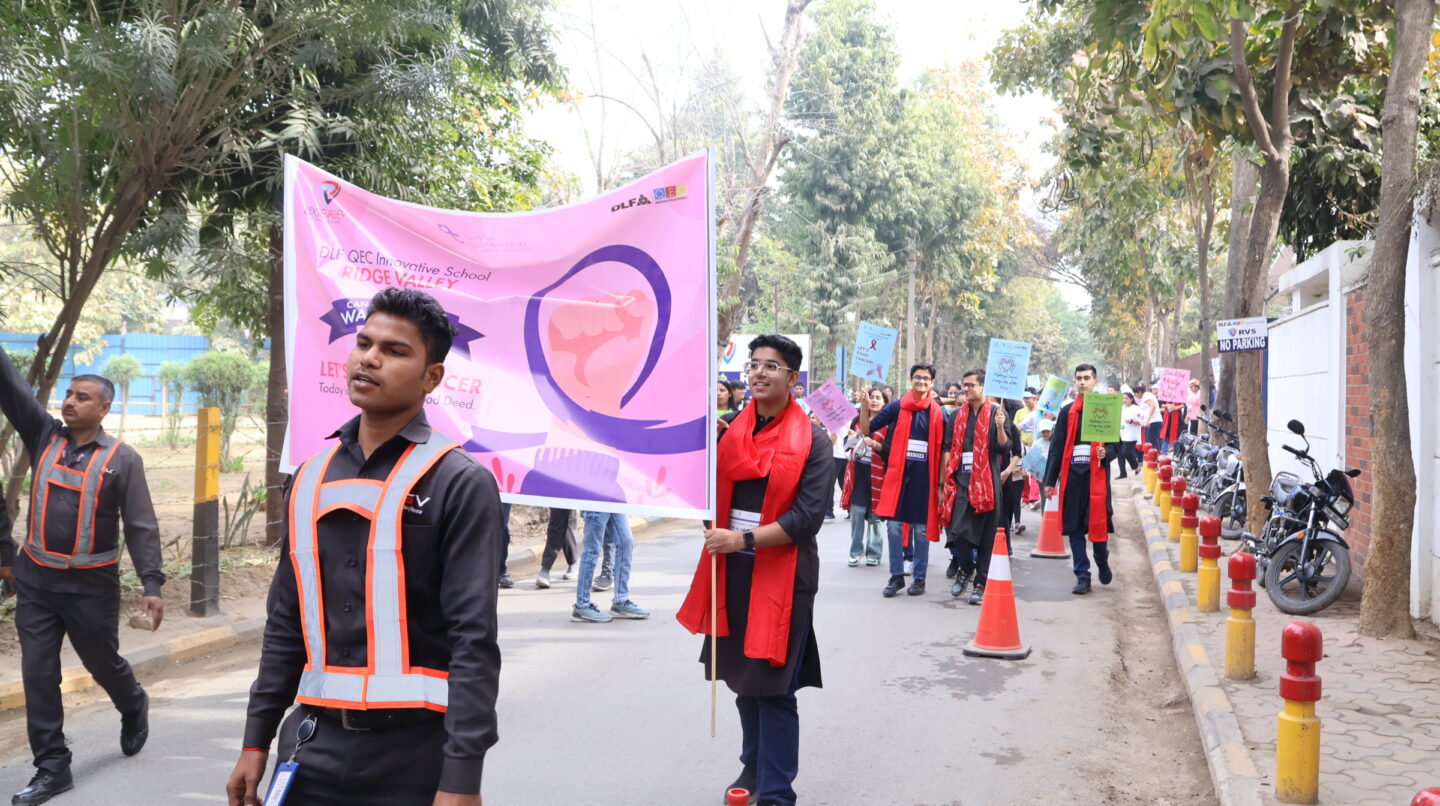Cancer Awareness Walkathon - School Blog - Top 10 CBSE Schools in Gurgaon