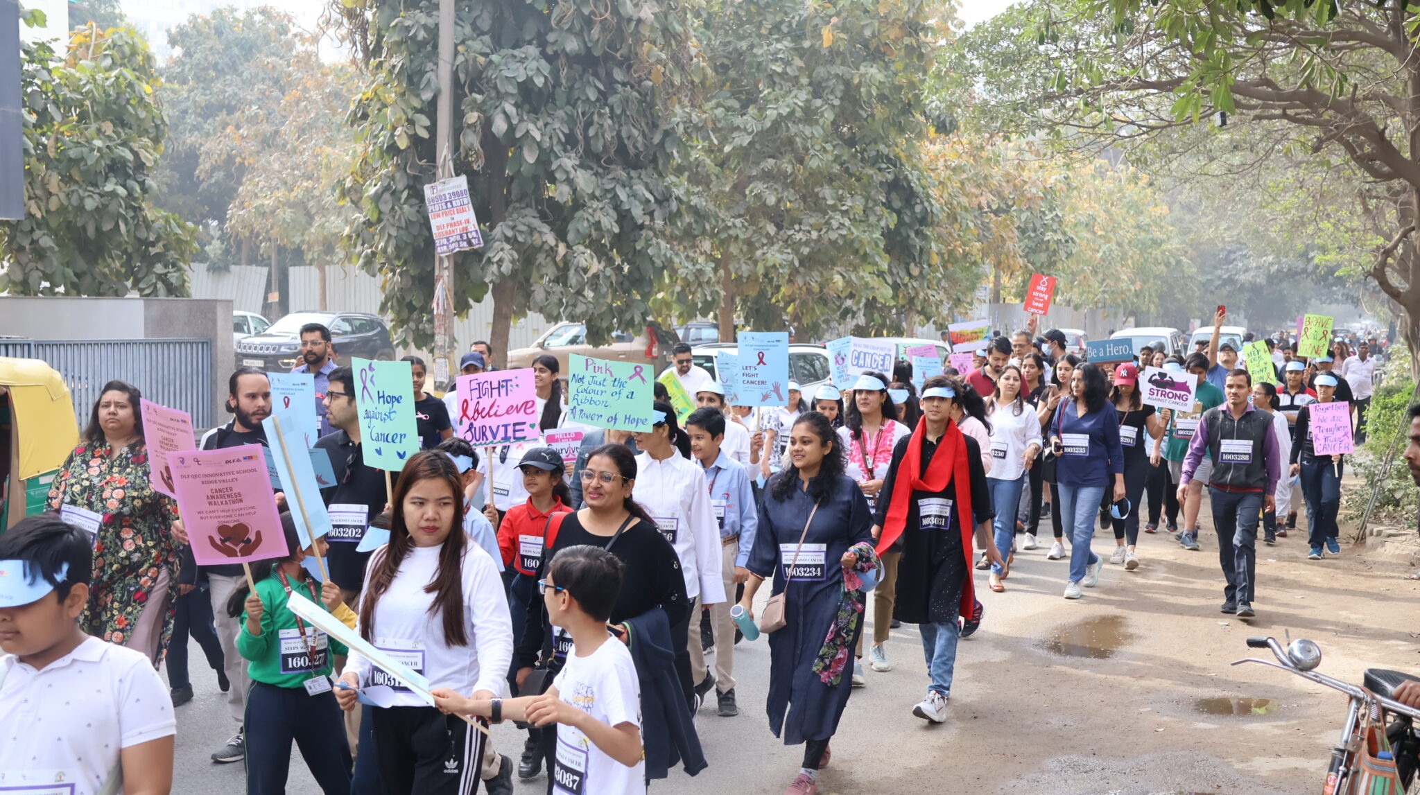 Cancer Awareness Walkathon - School Blog - Top 10 CBSE Schools in Gurgaon
